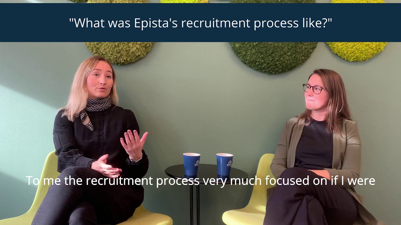 Sarah and Maria: Why launch your career at Epista? - YouTube