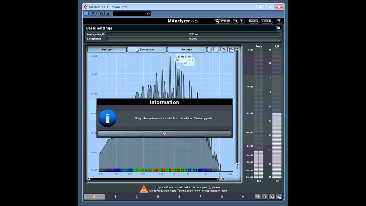 MAnalyzer by Melda Production Audio Technologies - YouTube