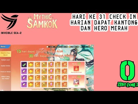 HARI KE 31 CHECK IN HARIAN DAPAT KANTONG DAN HERO MERAH - YouTube