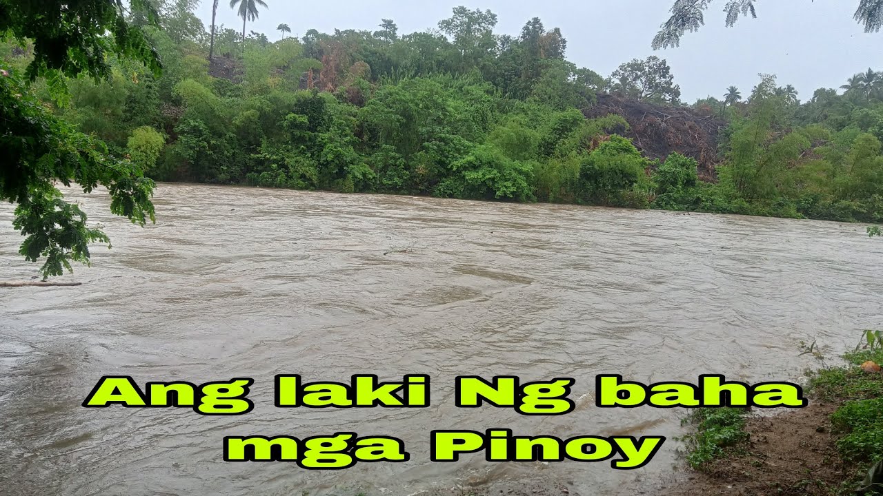 Ang laki Ng baha mga Pinoy pls subscribe - YouTube