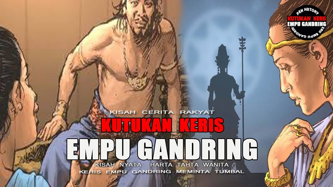 KUTUKAN KERIS EMPU GANDRING - Cerita Gambar - Cerita Bergambar - YouTube
