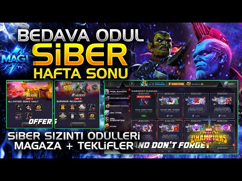 BEDAVA ÖDÜL + SİBER HAFTA SONU SIZINTI ÖDÜLLERİ / KREDİLİ VE PARALI TEKLİF - MAGİ TV MCIC