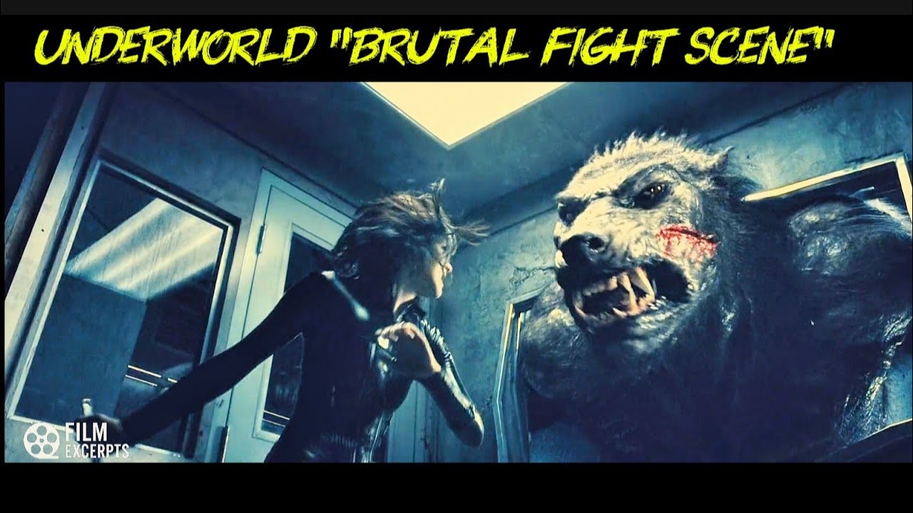 Brutal Fight Scene – Selene vs. Giant Lycan | Underworld: Awakening ...