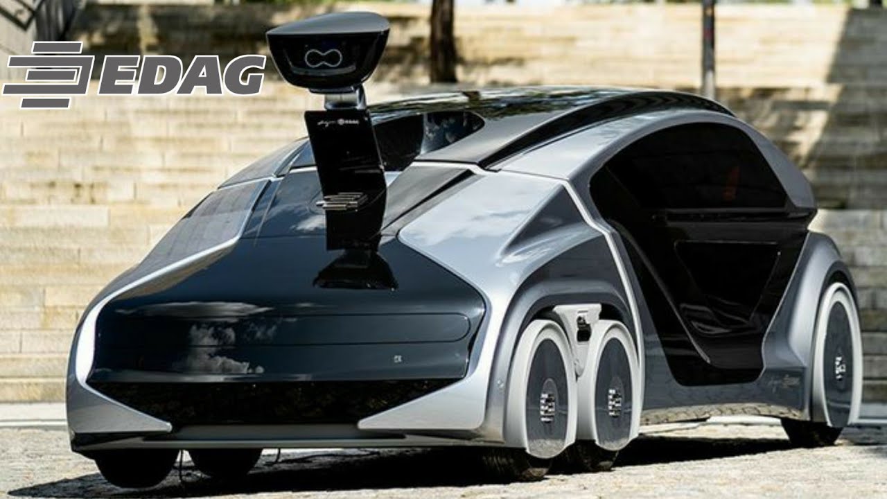 EDAG CityBot Robot Driverless Car ऐसी कार आप ने कही नही देखी होगी - YouTube