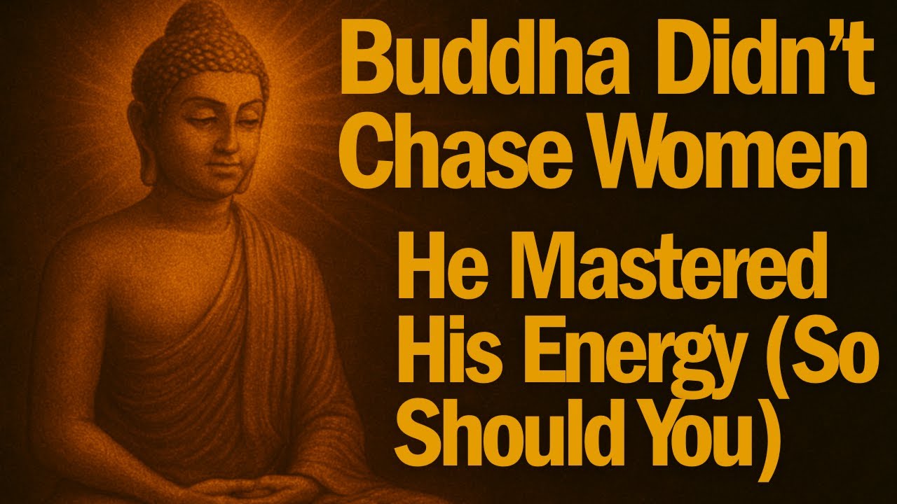 Buddha Didn’t Chase Women — He Mastered His Energy So Should You - YouTube
