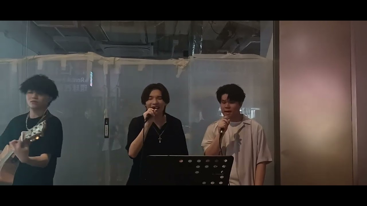 4-8-2024 🌃 旺角 Justin_Chiu Skylar.x Cyrus_Kan...... Busking 🎶 🎤 🎸 🥁 🔊 ...
