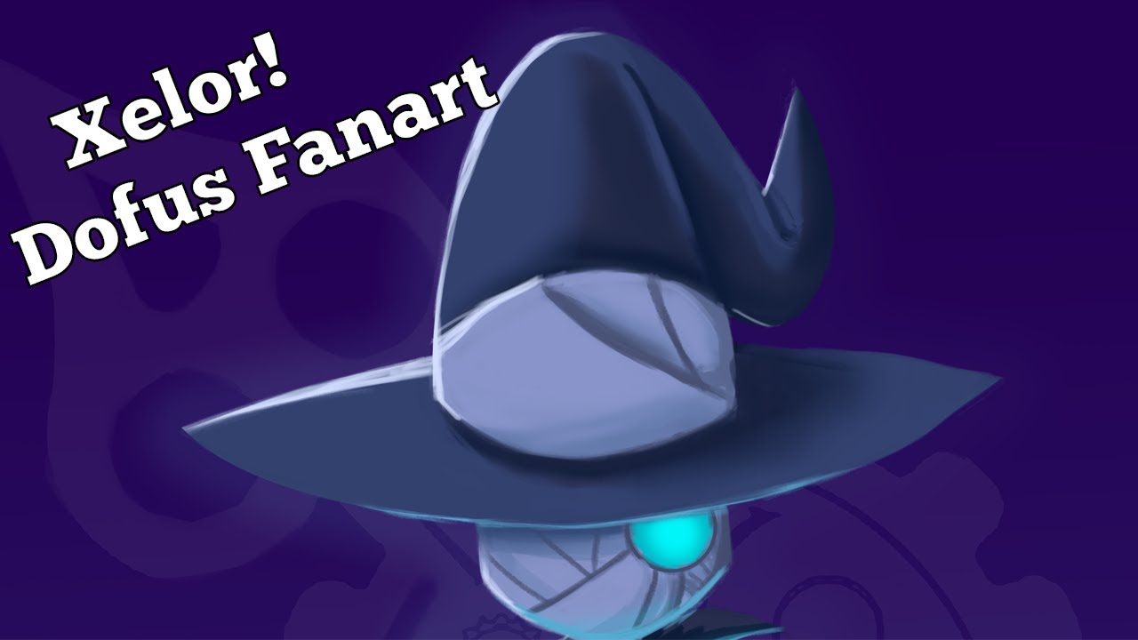 Xelor! SpeedArt Dofus Fanart - YouTube