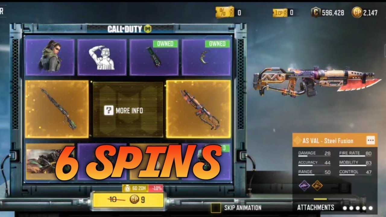 6 SPINS ON PAINFUL DUO LEGENDARY ASVAL MK2 CYBER MONDAY BLACK FRIDAY ...