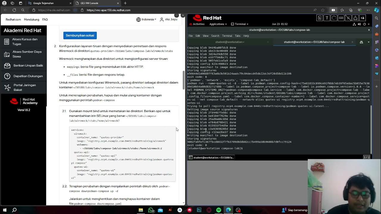 Section 7 5 Lab Multi container app with compose - YouTube