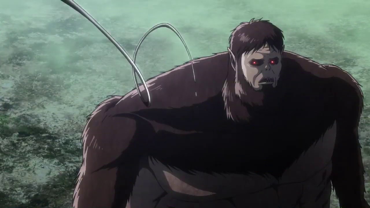 Levi(God Mode) VS Beast Titan full fight!![Attack On Titan Season 3 ...