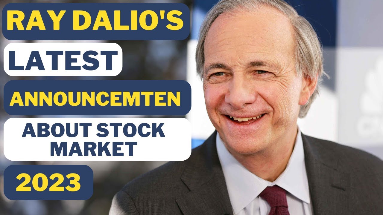 Ray Dalio's Warning for the Economic Crisis and US Recession In 2023 ...