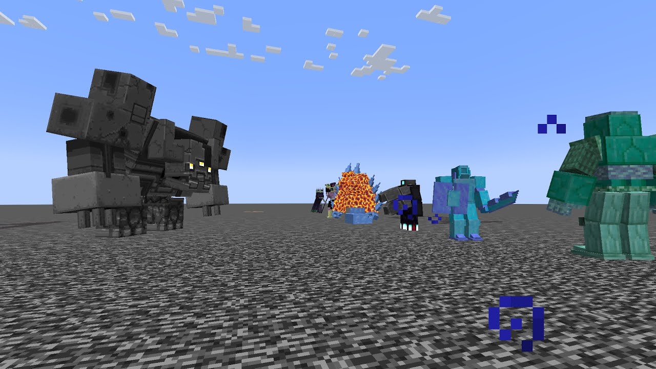 Redstone Monstrosity (CrimsonSteve's more mobs) vs World of bosses ...