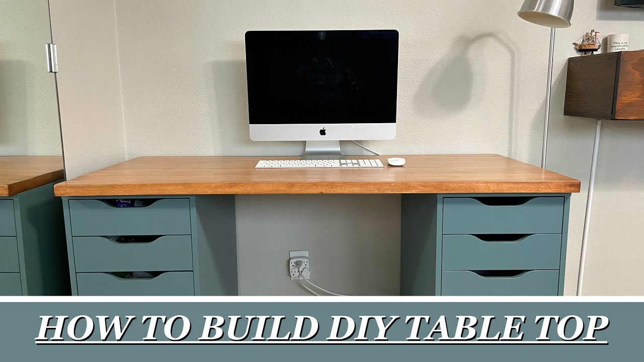 DIY Table Top Build | How to | Woodworking - YouTube