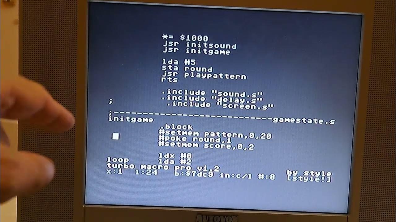 Commodore 64 : Esploriamo il linguaggio Assembly del 6502 con TMP ...