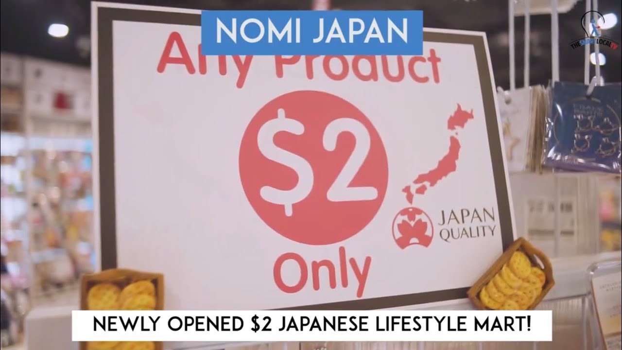 Nomi Japan - $2 Japanese Lifestyle Mart! - YouTube