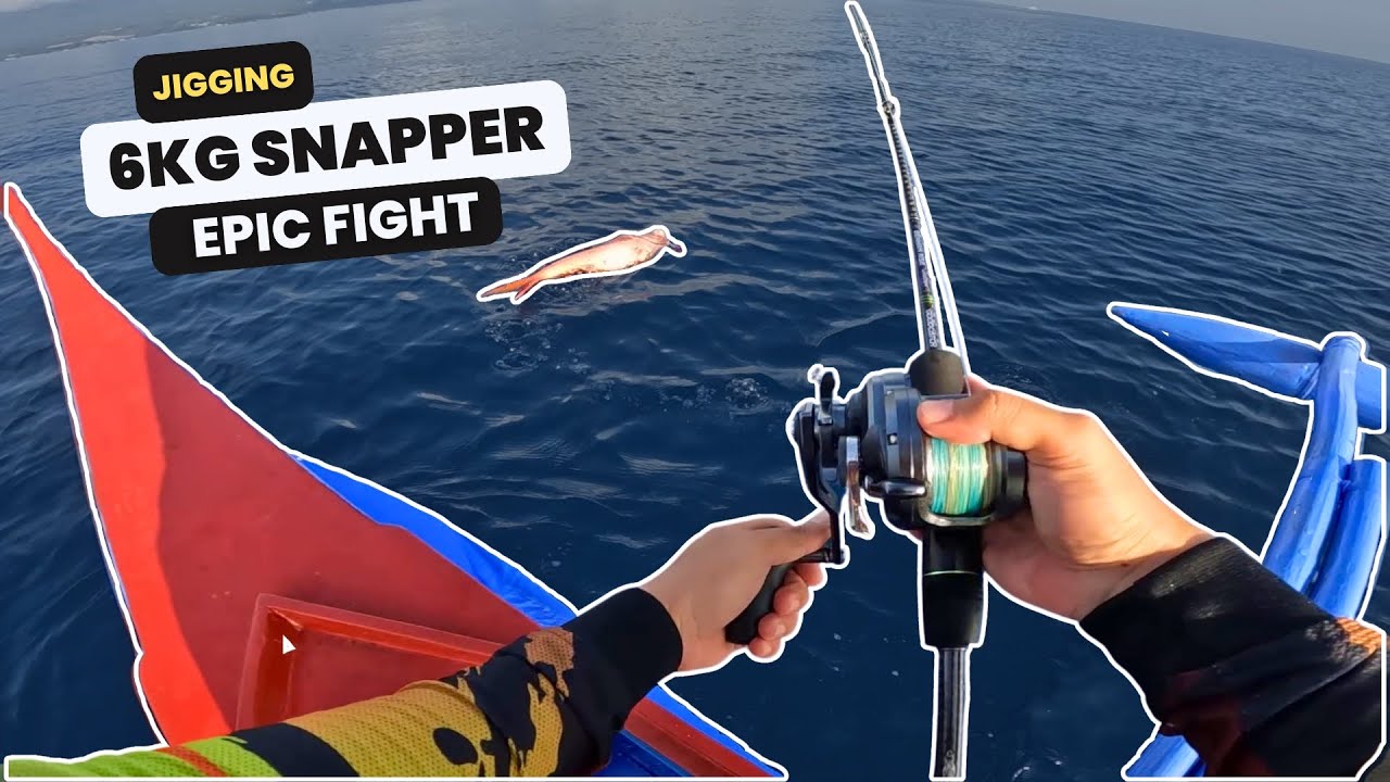 Jigging Adventure | 03 | 6kg Ruby Snapper - YouTube