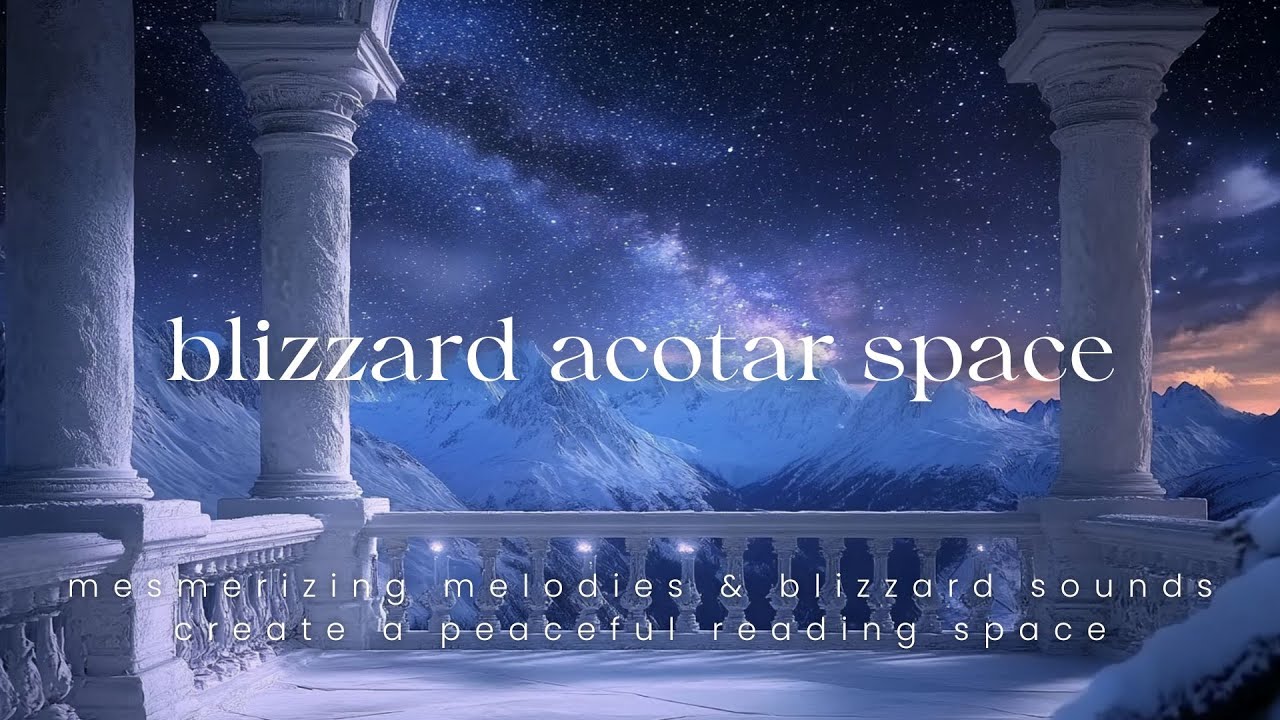 Onyx Storm - Blizzard Space at ACOTAR | Enchanted Music & Relaxing ...