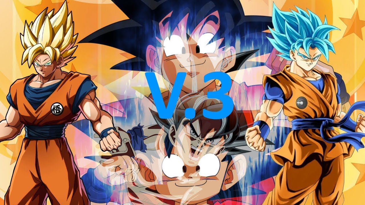 Goku's Power Level over the years V.3 - YouTube