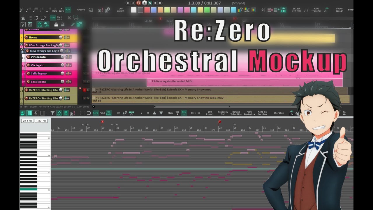 Re:Zero String orchestra mockup - YouTube