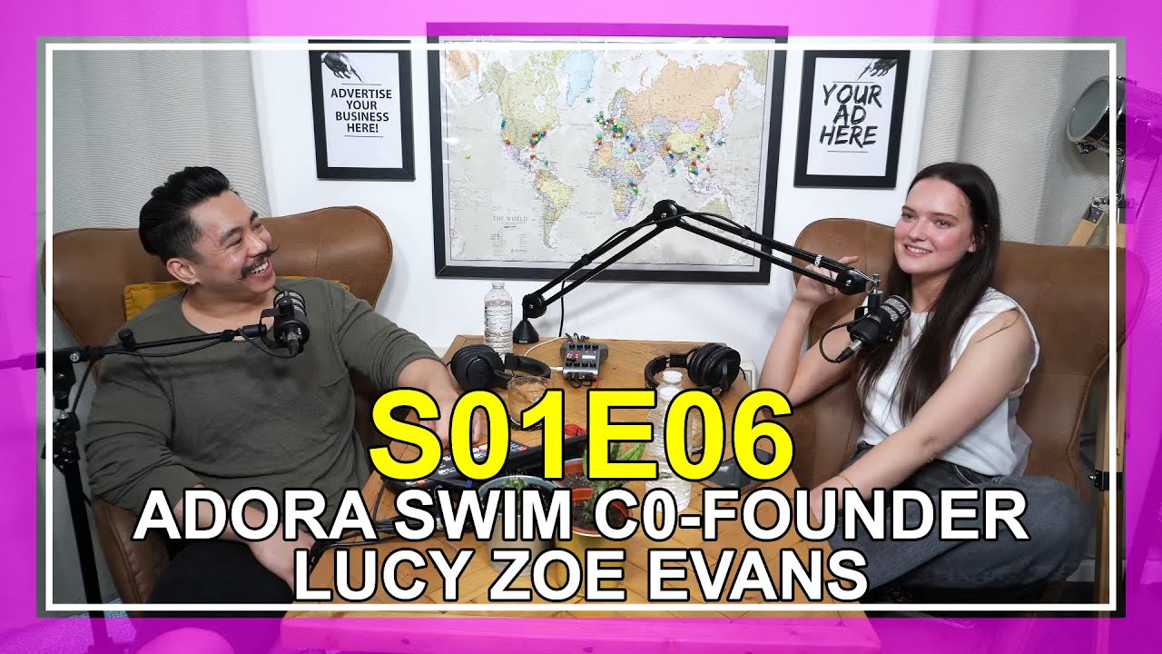 Adora Swim Co-Founder Lucy Zoe Evans, Model & Dentistry | Friends Not ...