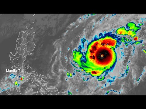 SUPER TYPHOON SURIAGE MAY HIT THE PHILIPPINES - YouTube