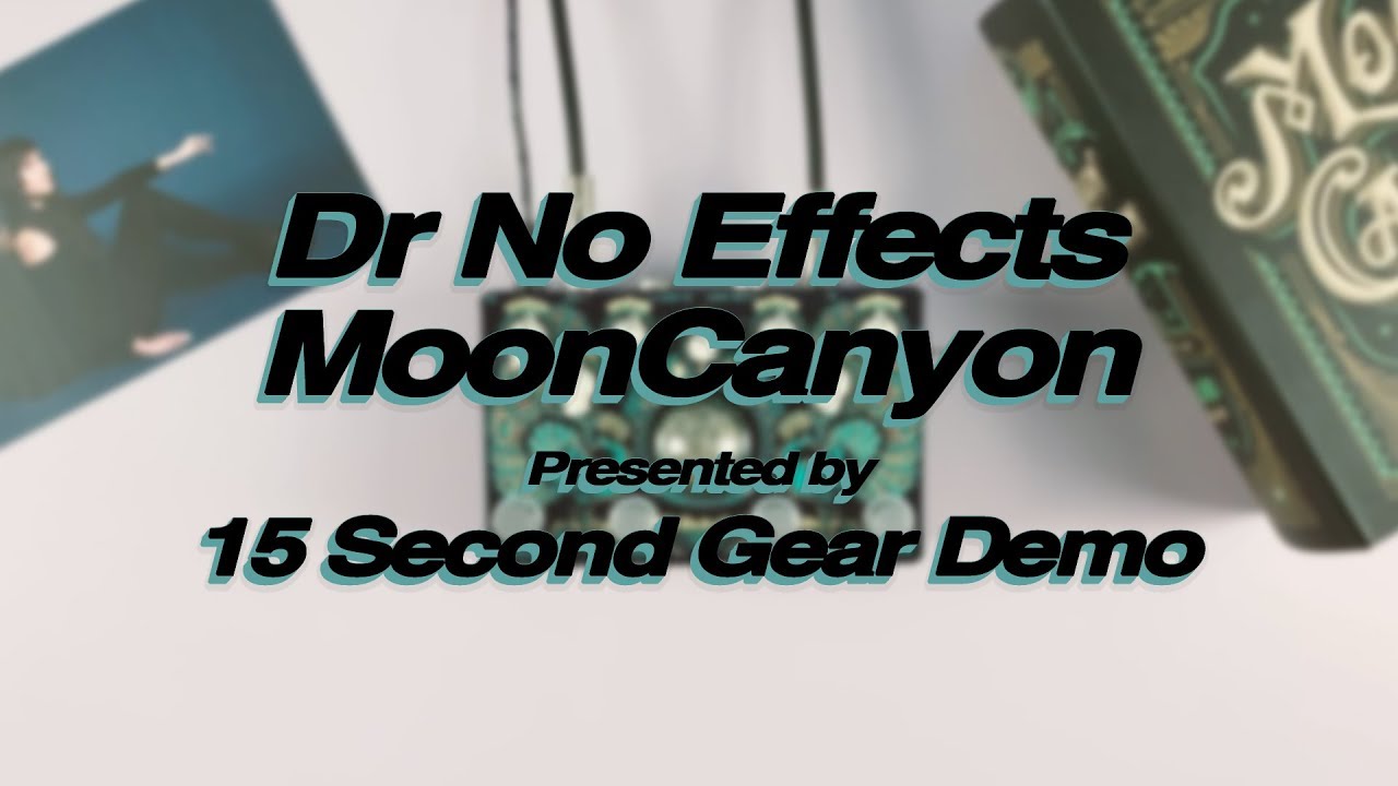 More Than...Dr No Effects Moon Canyon - YouTube