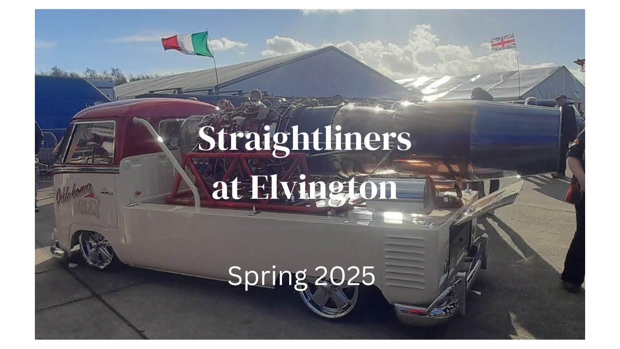 Straightliners event Elvington airfield 2025 - YouTube