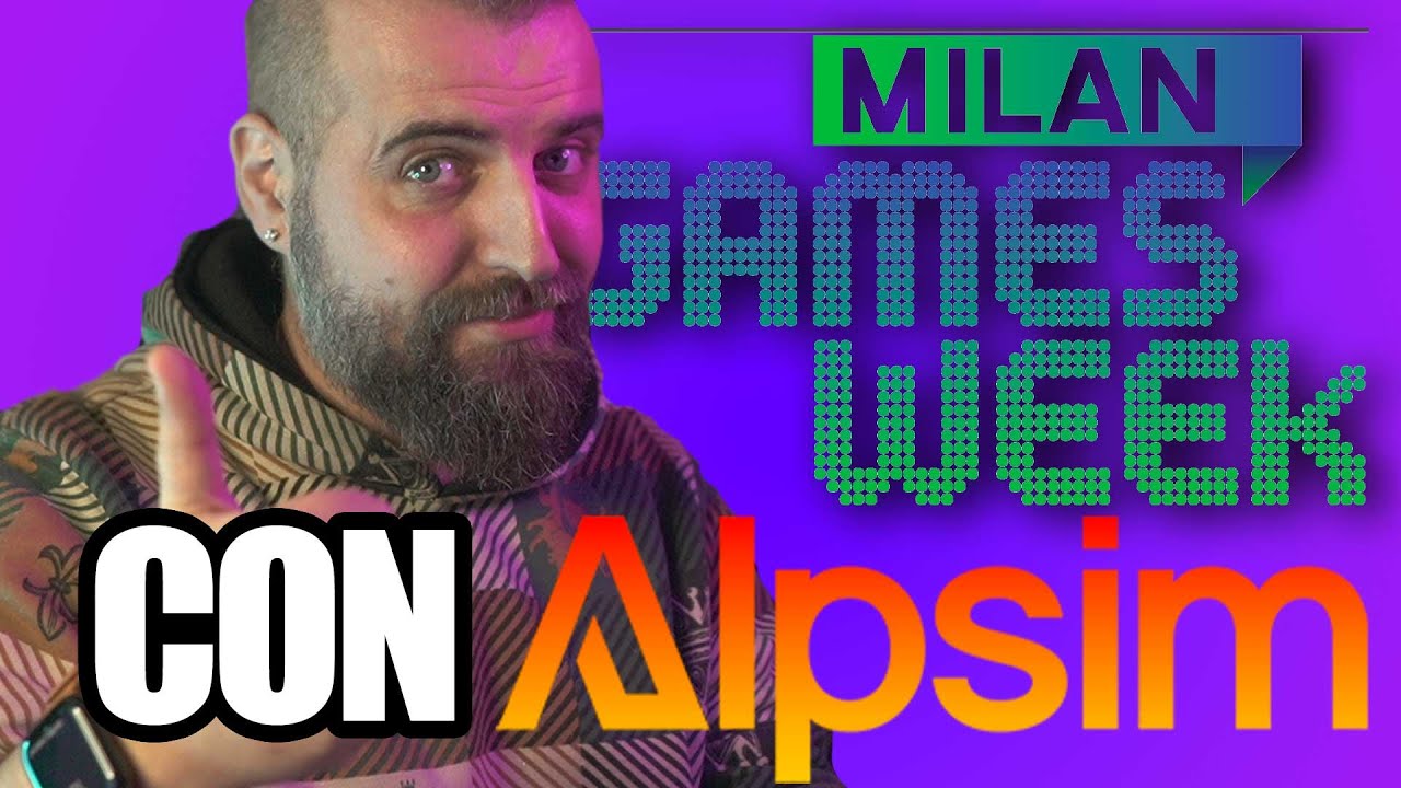 MILANO GAMES WEEK con ALPSIM e una linea INTERNET TOP 🔝 - YouTube