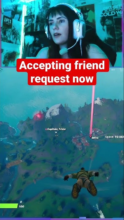 How to accept a friend request #shorts #fortnite - YouTube