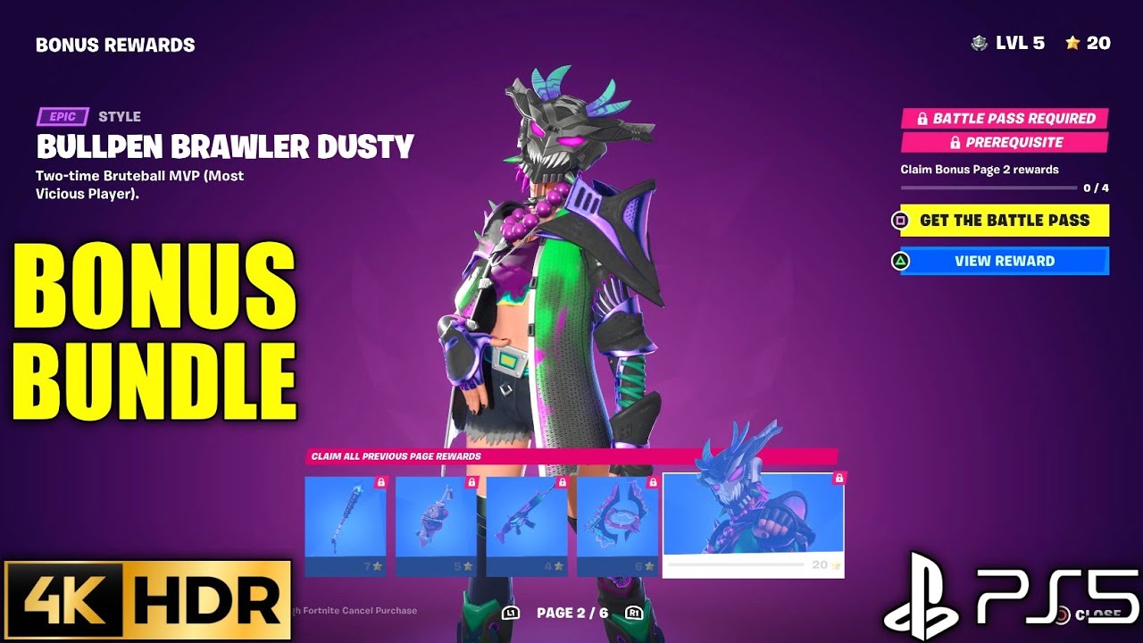 Chapter 4 Bonus Bundle FORTNITE Chapter 4 Battle Pass Bonus Bundle ...