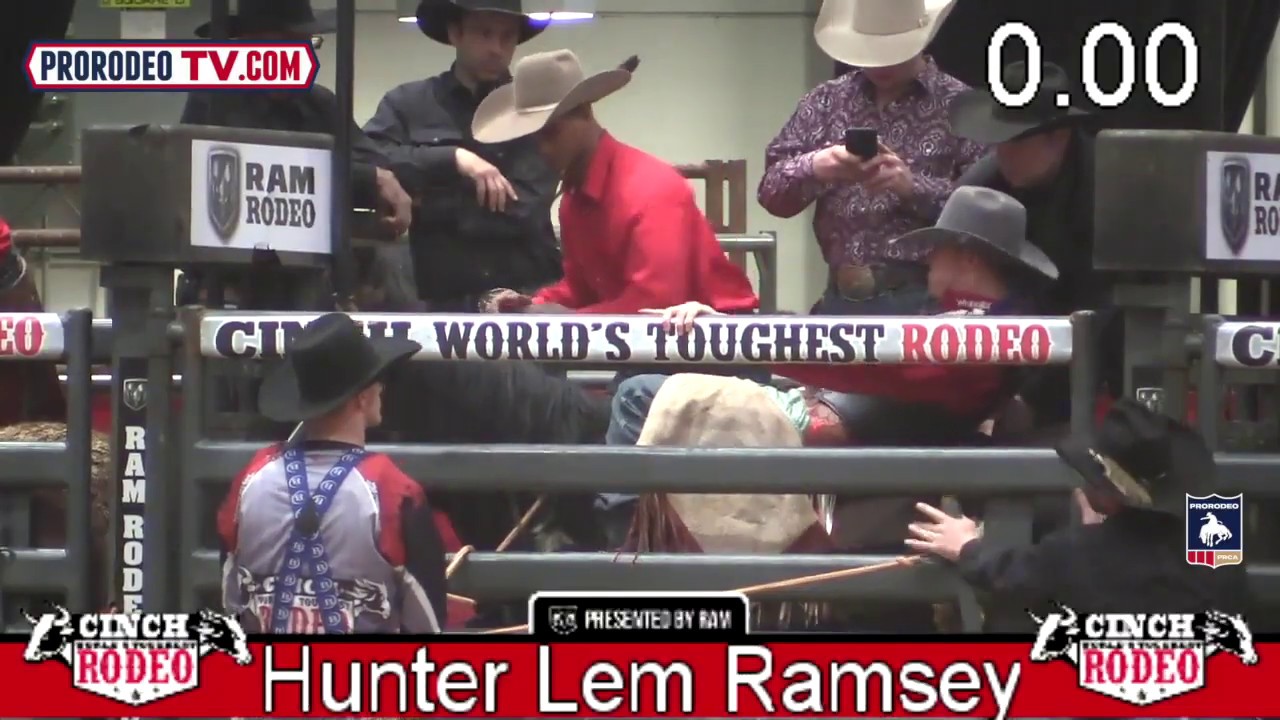 Hunter Ramsey | 89 points | Three Hills Rodeo's Devil's Advocate - YouTube