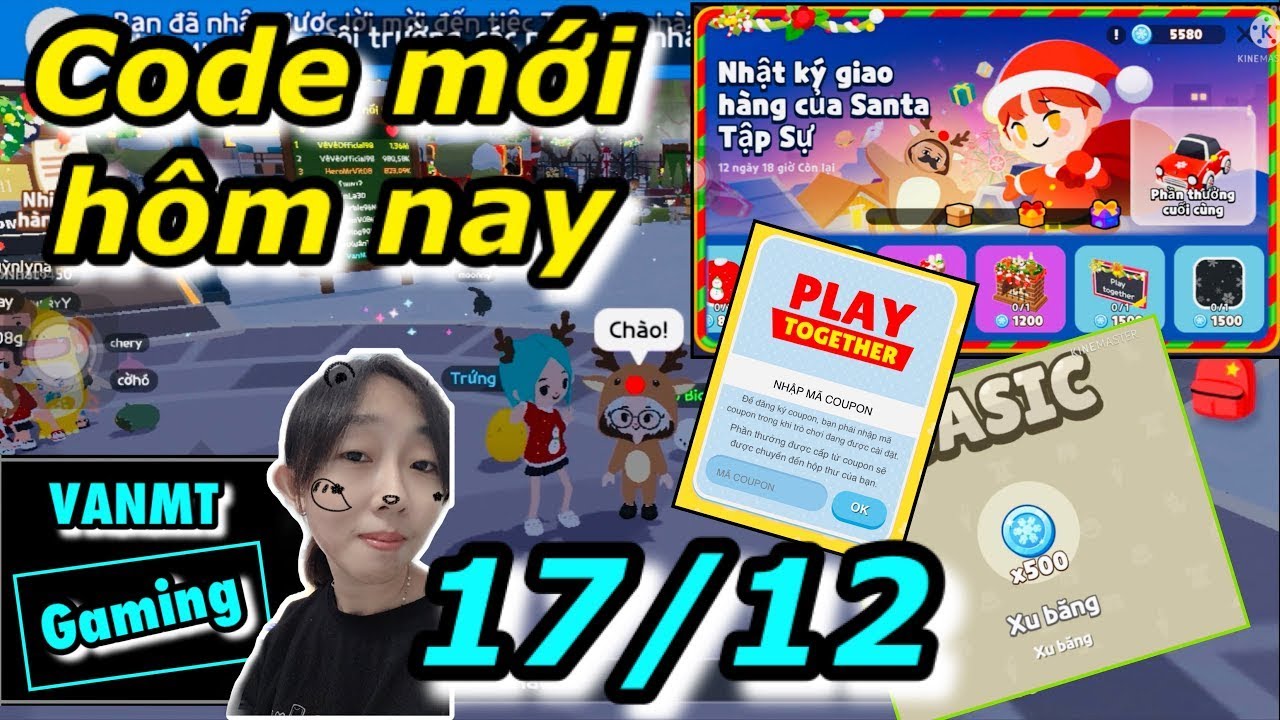 LIVE play together code 17/12 vanmt gaming - YouTube