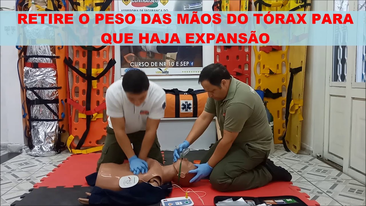 RCP COM DEA PARA LEIGOS TREINADOS NR 10 - YouTube