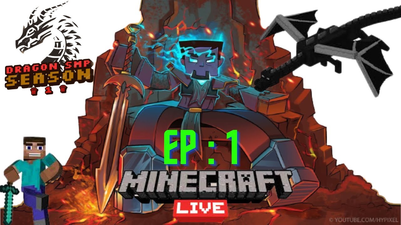 MINECRAFT LIVE STEEL / DRAGON AMP / PART 1 - YouTube