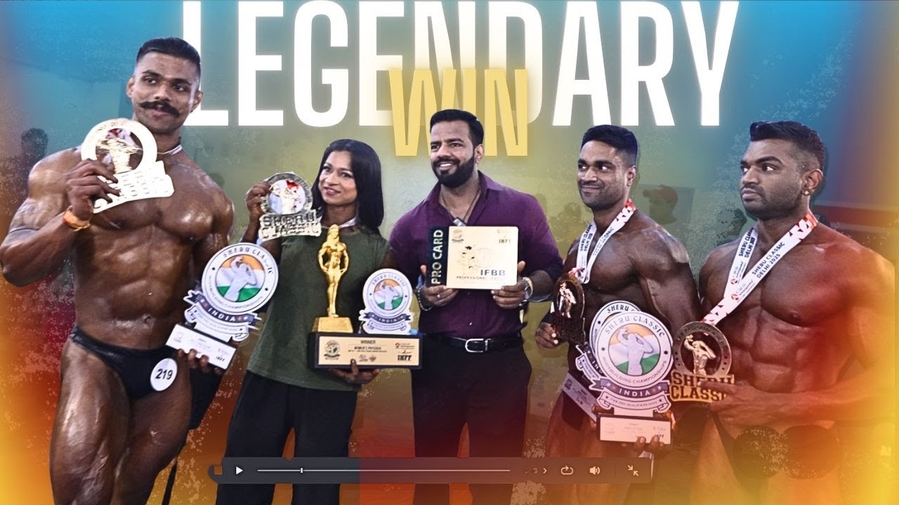 "FROM DREAM TO IFBB PRO! 💪|🏆 GOLD & GLORY! | TEAM UNSTOPPABLE SID| THE ...