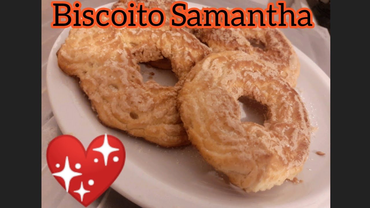 Biscoito Samantha(Mesma massa da Carolina e da Bomba) - YouTube