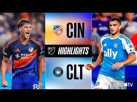 FC Cincinnati vs. Charlotte FC | Full Match Highlights | 6-GOAL THRILLER!