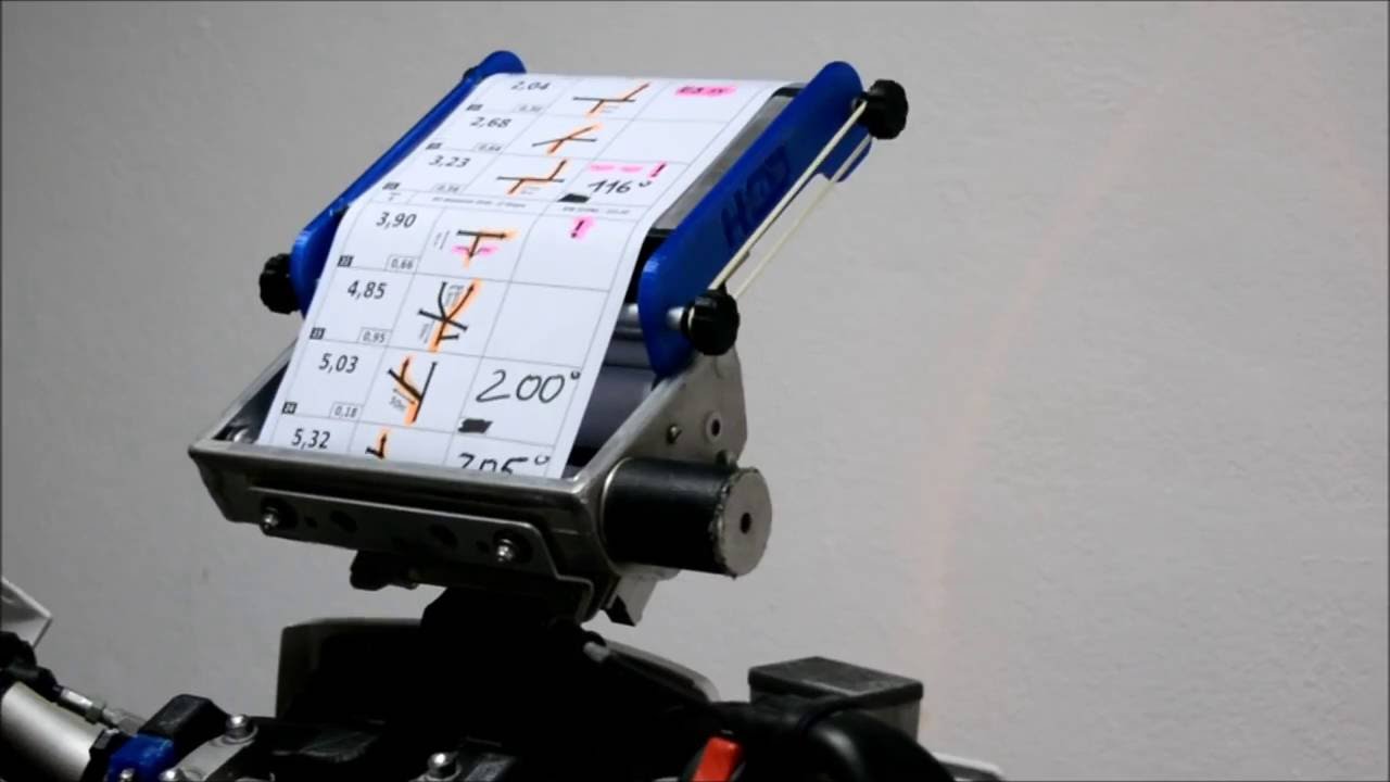 Roadbook Reader H3D - YouTube