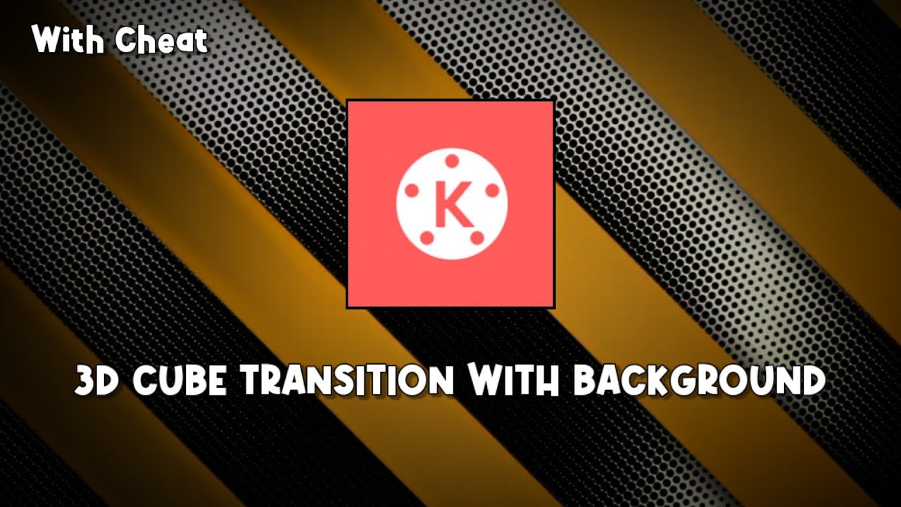How To Cheat KineMaster 3d cube Transition | AMV KineMaster Tutorial - YouTube