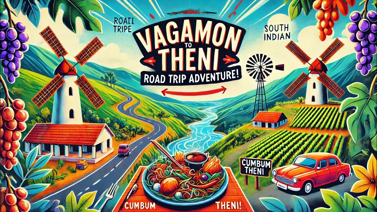 EP-03 • Exploring Grapes Farm, Driving Virtus on scenic roads, Windmill ...
