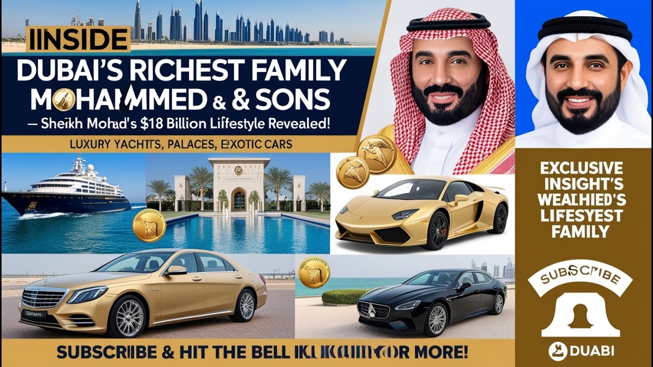 Inside Dubai's Richest Family: Sheikh Mohammed's Billion-Dollar ...