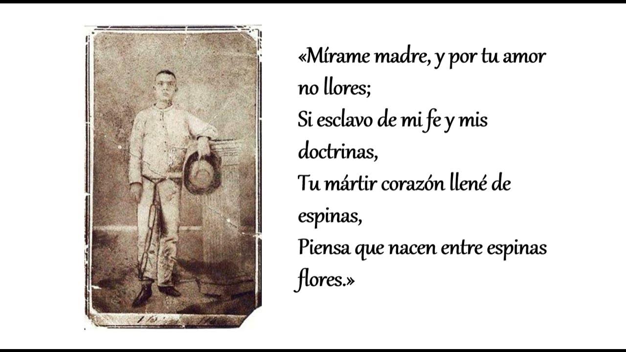 CARTA DE JOSE MARTI A SU MADRE LEONOR - YouTube