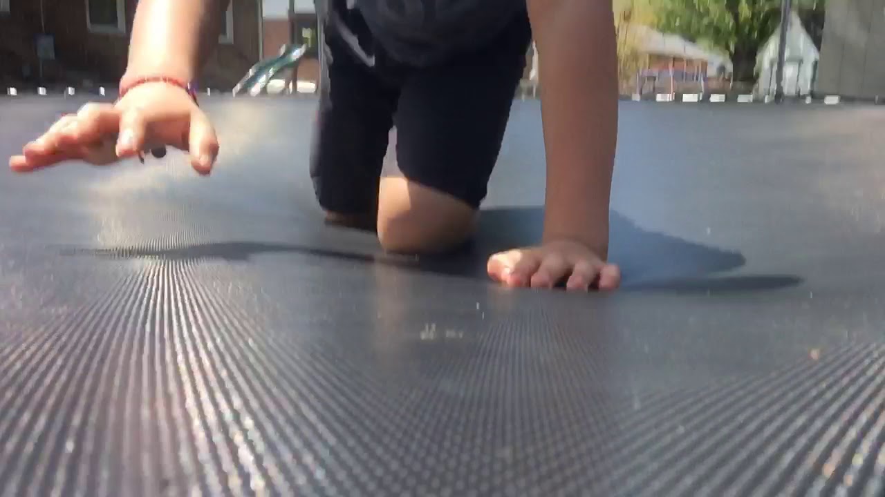 Running try not to fall - YouTube