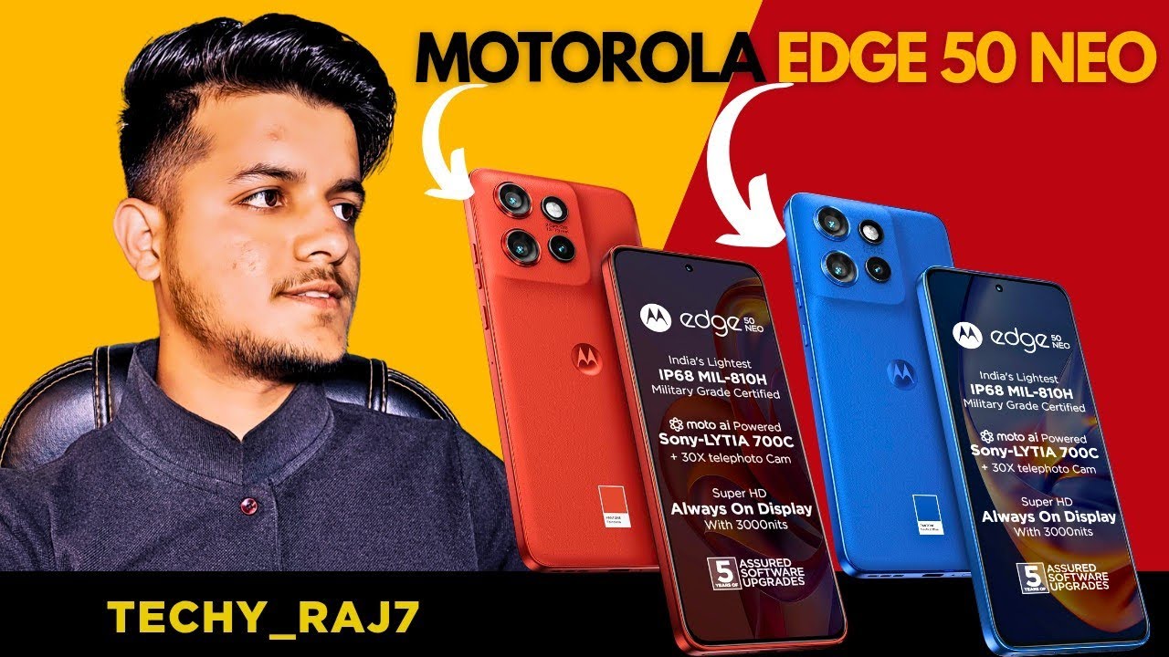 "Motorola Edge 50 Neo: The Perfect Sized Flagship with Power-Packed ...