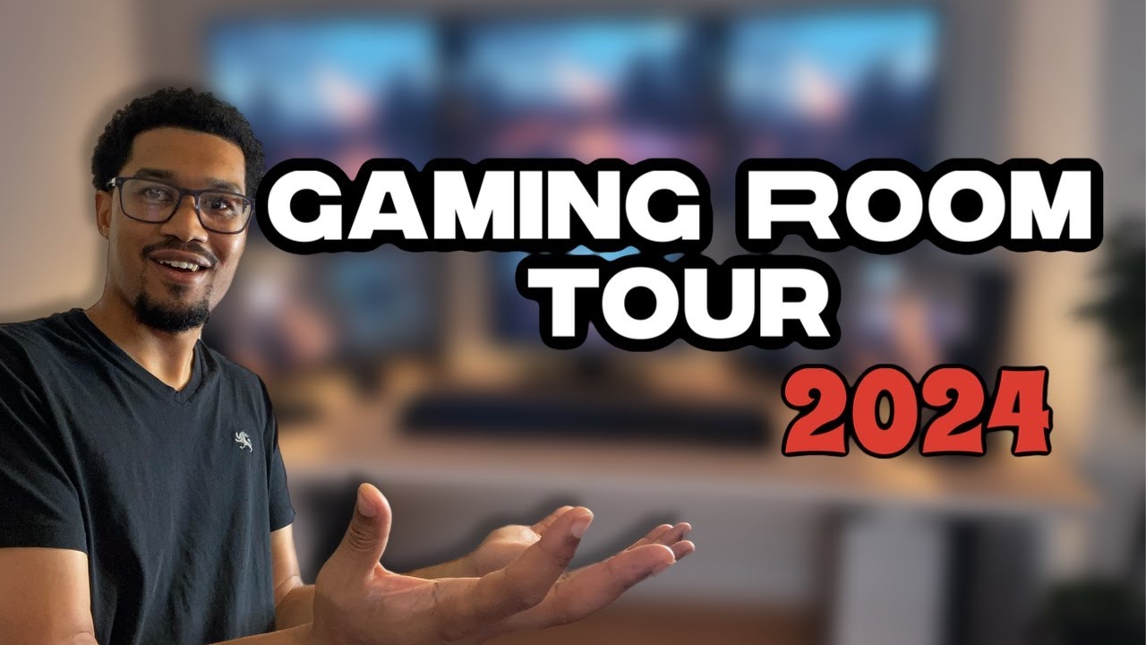 My Gaming Room Tour 2024! - YouTube