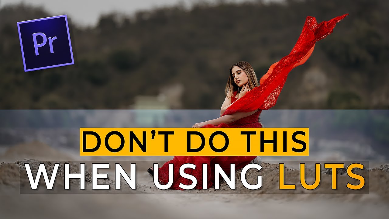 FREE 6 Cinematic Luts | Color Grading | How to apply Luts in Adobe ...