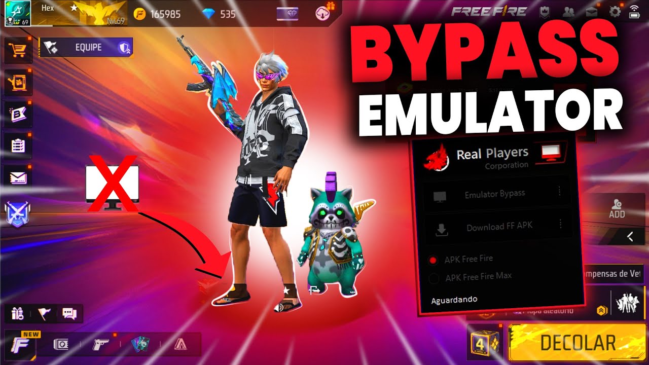 BYPASS EMULATOR ATUALIZADO - FREE FIRE BYPASS SAFE - YouTube