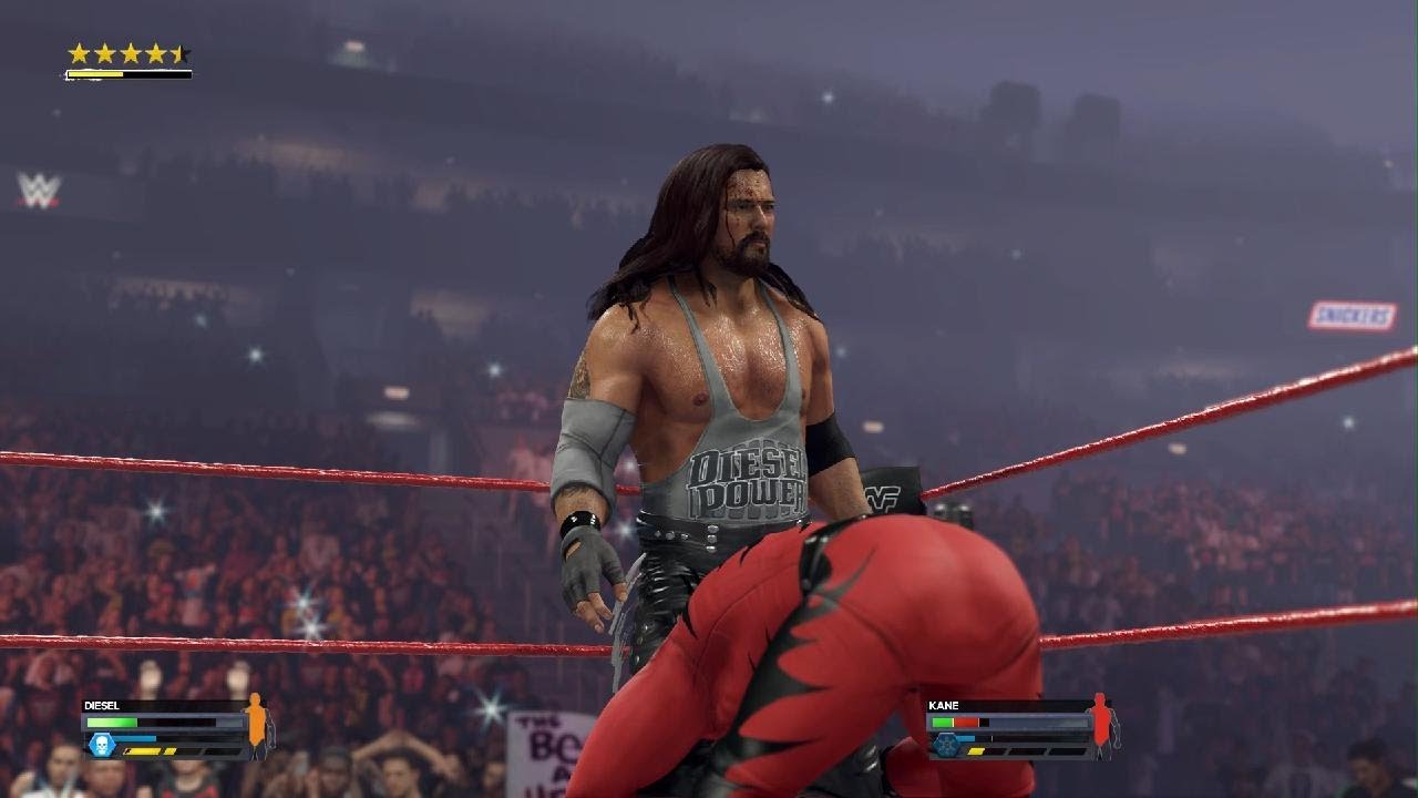 Raw#151 Diesel vs Kane - YouTube