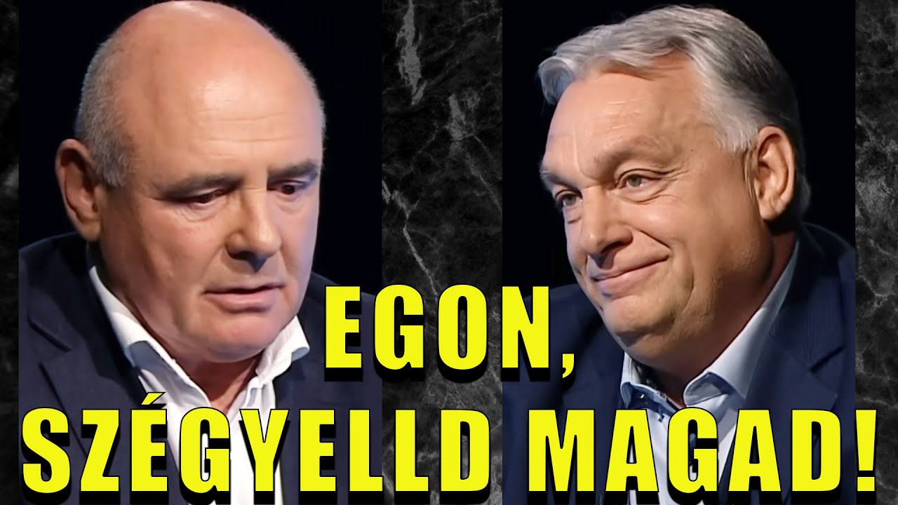 ORBÁN MEGKAPTA, AMIÉRT AZ ATV-BE MENT – RÓNAI EGON SZÉGYENTELJES ...