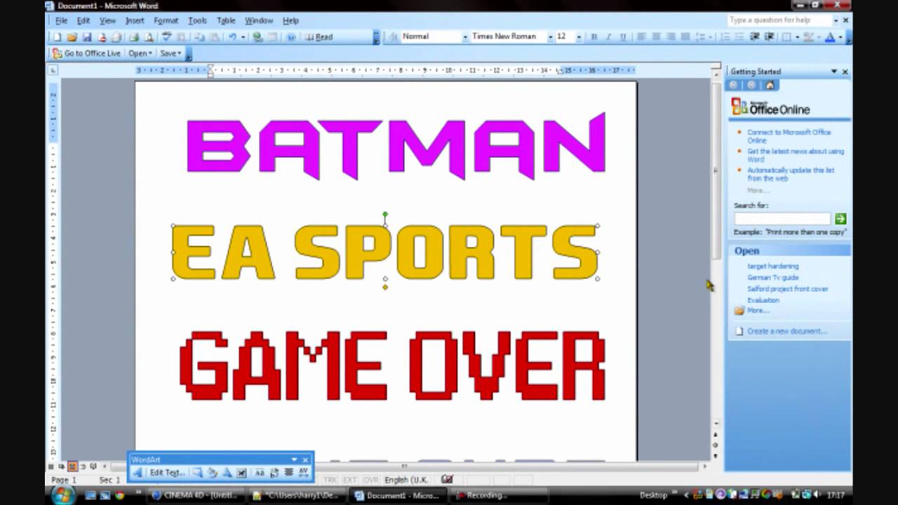 GFX Pack #1 (5 Fonts and 5 Materials) x II M4DN3SS x - YouTube